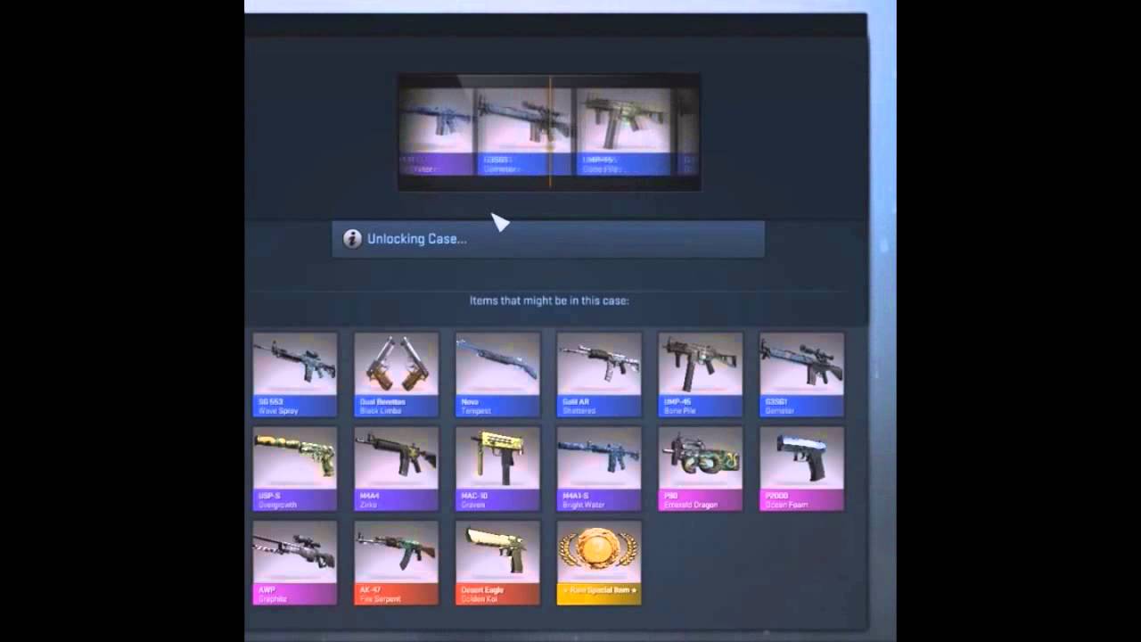 CS:GO CASE OPENING: Winning 2 knives and Ak47 Fire Serpent - YouTube