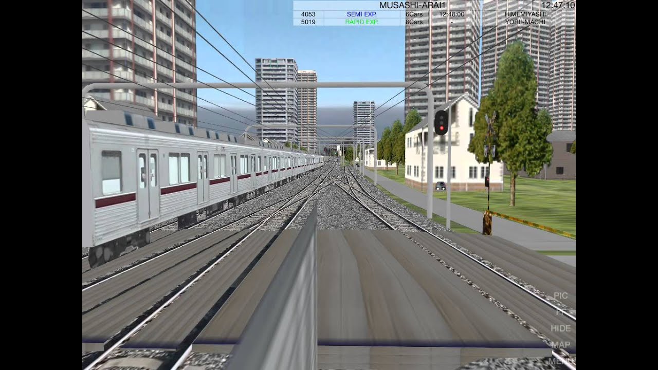 Train Drive ATS [the last day at Musashi-arai1] [14] - YouTube