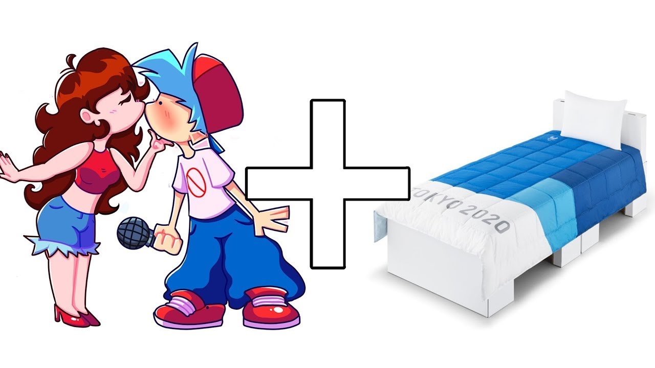 FNF BOYFRIEND x GIRLFRIEND + BED FNF ANIMATION - YouTube