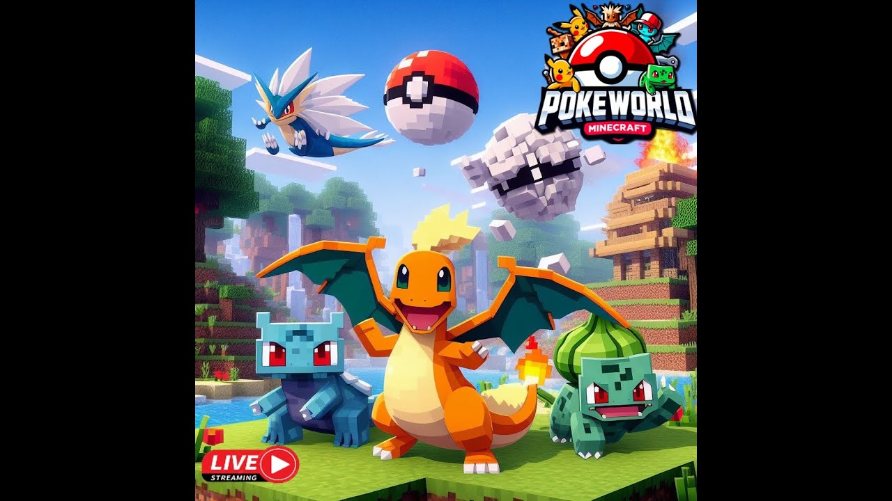 🔴 #POKEWORLD 4to GIMNASIO POKEMON Y CONSTRUCCION No. 13 POKEMON EN ...