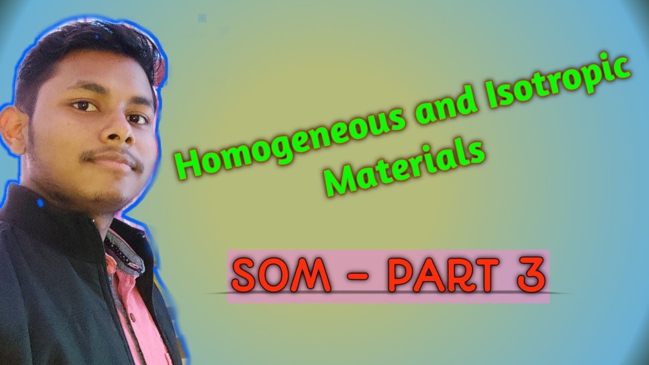 Basic difference between Homogeneous and Isotropic materials | Strength ...
