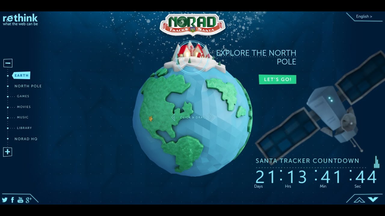 NORAD Tracks Santa | History & Technology - YouTube