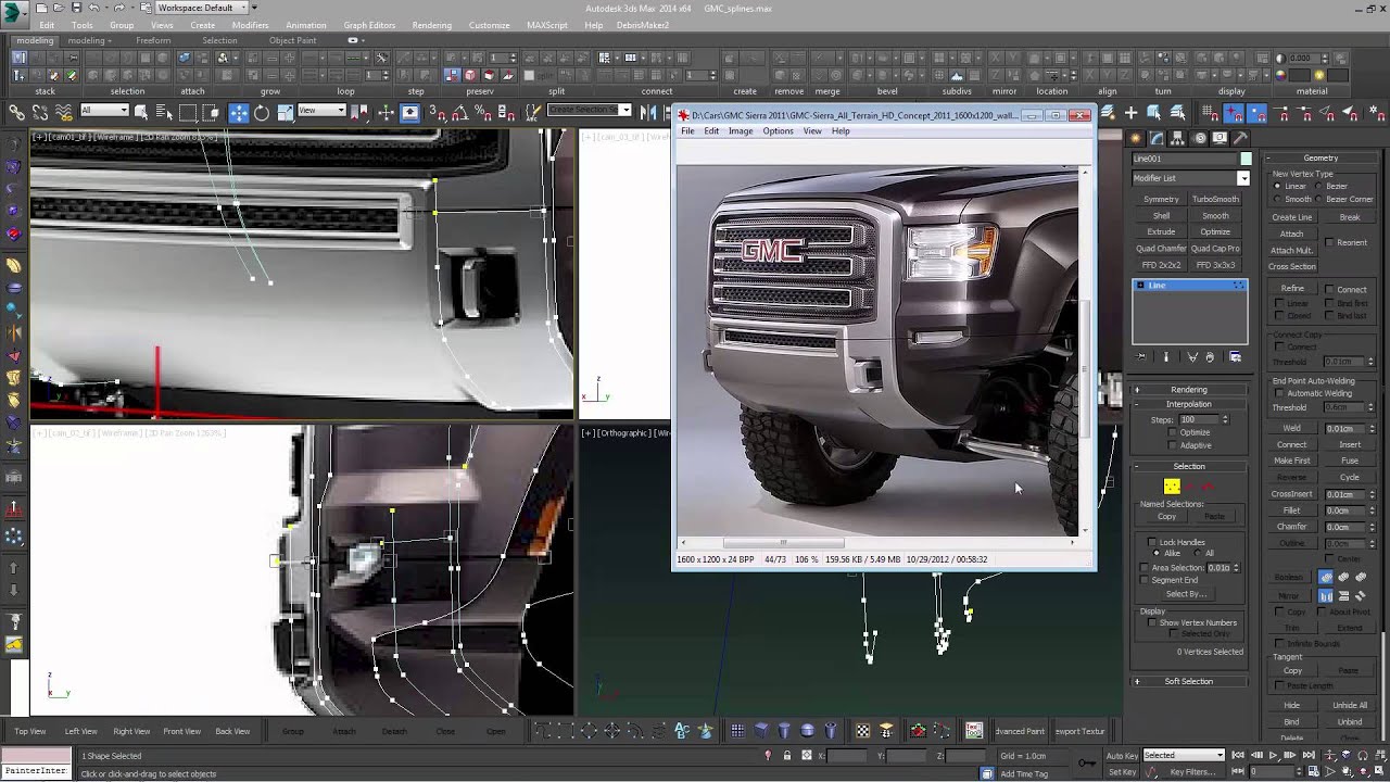 tutorial 02 create body splines_part_02 - YouTube