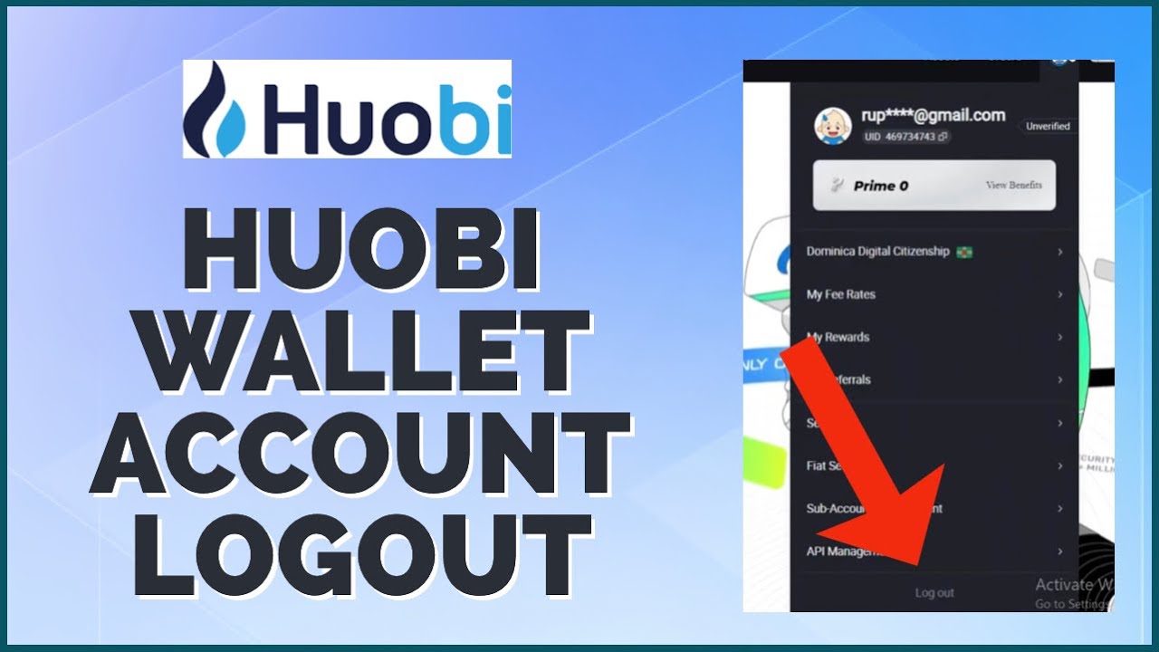 How to Logout Huobi Wallet Account 2023? Huobi Wallet Sign Out - YouTube