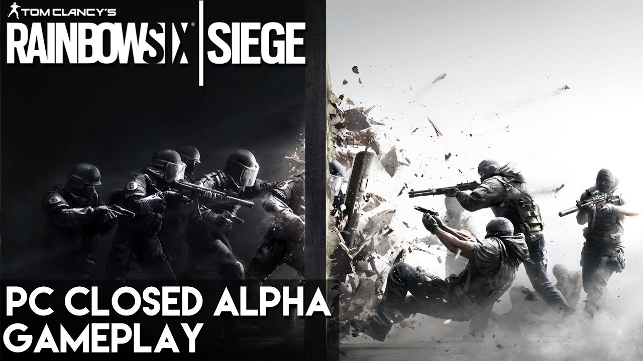Rainbow Six: Siege - PC Closed Alpha | First Match! - YouTube