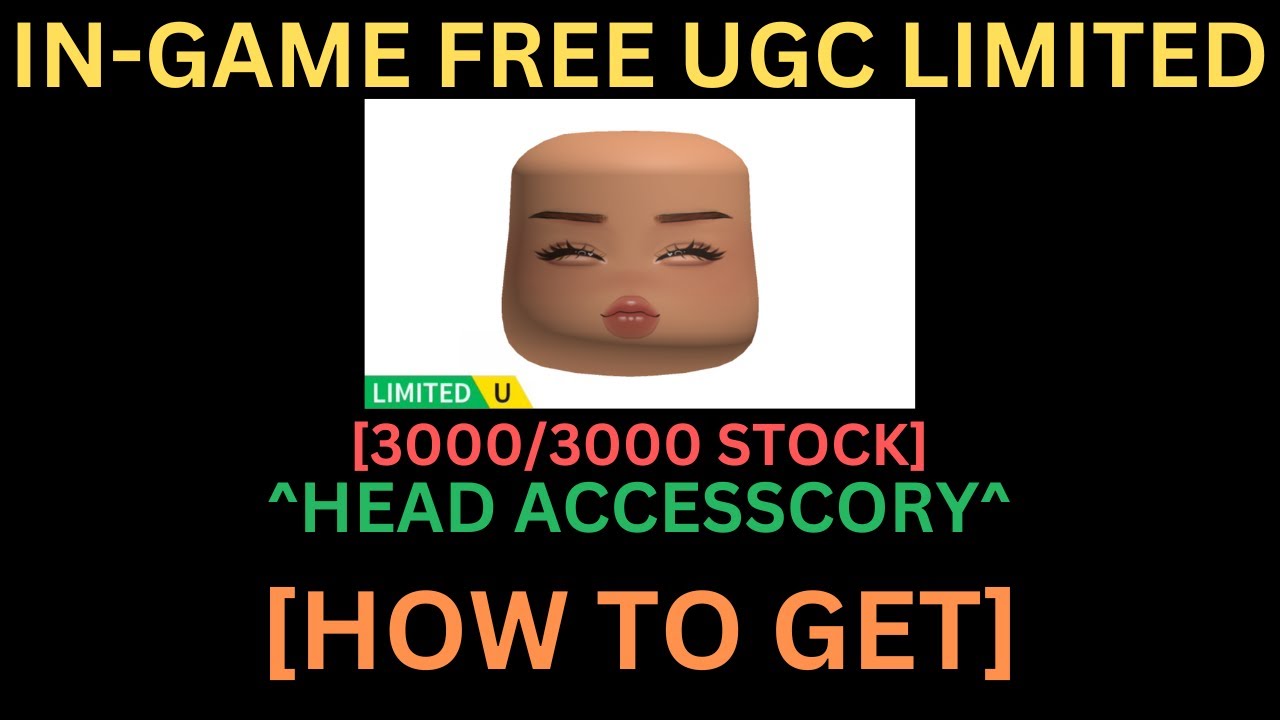 [FREE UGC LIMITED RIGHT NOW] HOW TO GET Cheerful Happy Cute Face IN ...