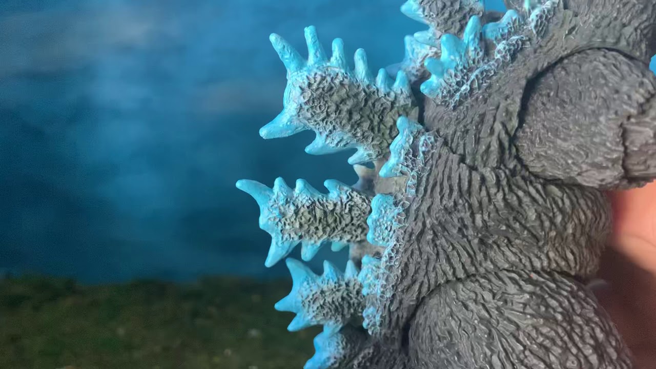 Custom Figure: SHMA Godzilla 1962. Atomic breath repaint (quick Vid ...