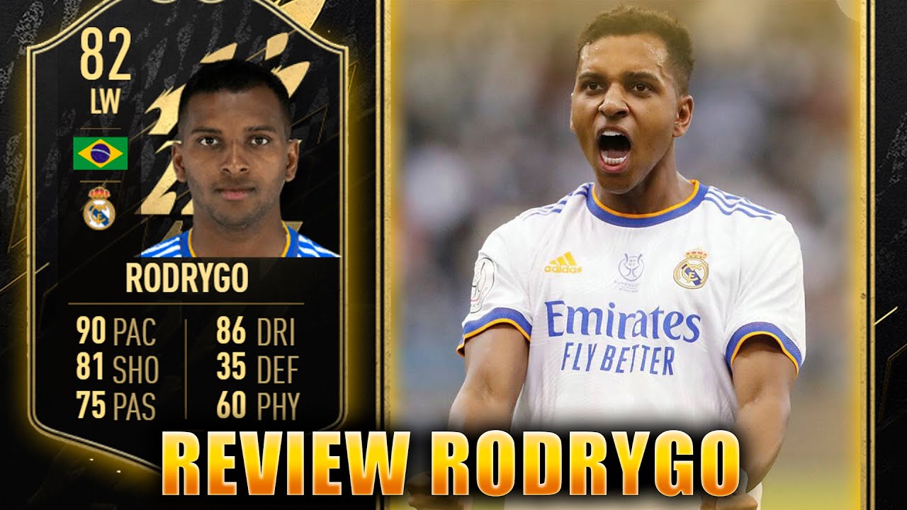 🌟REVIEW RODRYGO 82 IF TOTW 💛| FIFA 22 ULTIMATE TEAM ⚽️🎮 - YouTube