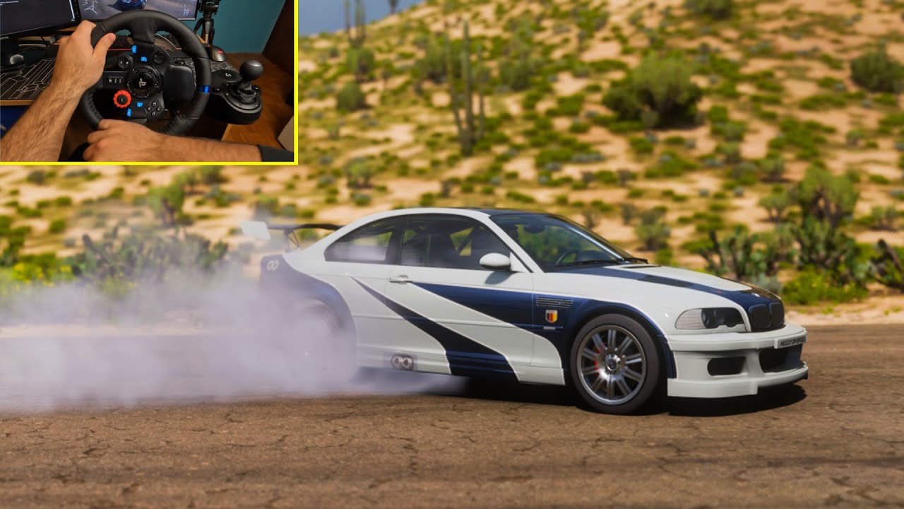 BMW M3 GTR - Forza Horizon 5 | Logitech G29 - YouTube