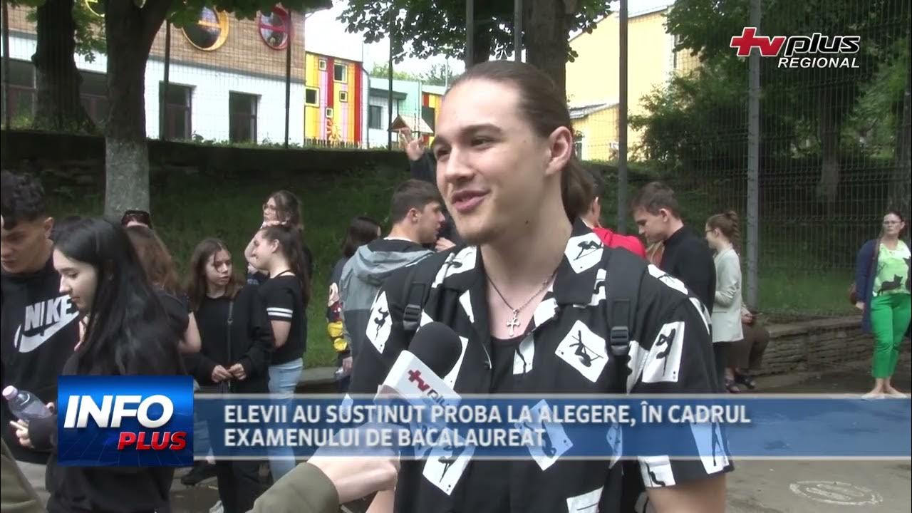ELEVII AU SUSTINUT PROBA LA ALEGERE, ÎN CADRUL EXAMENULUI DE BACALAUREAT - YouTube