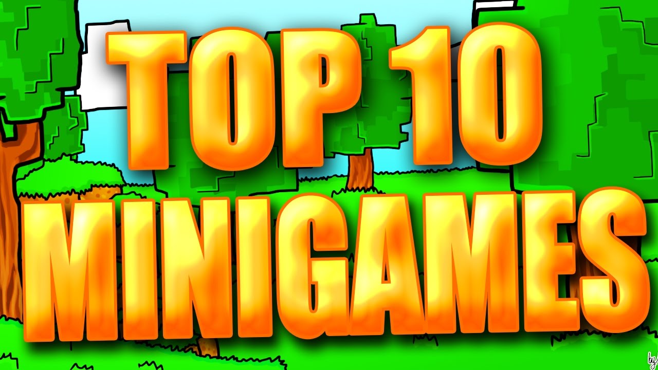 TOP 10 MINIGAMES MINECRAFT (2017) - YouTube