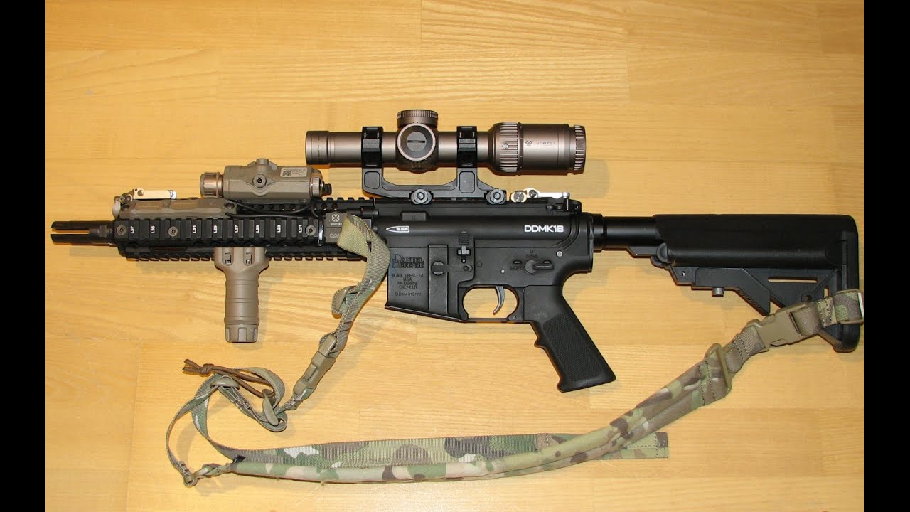 Daniel Defense® MK18 SA-C19 EDGE™ X-ASR on 70m - YouTube