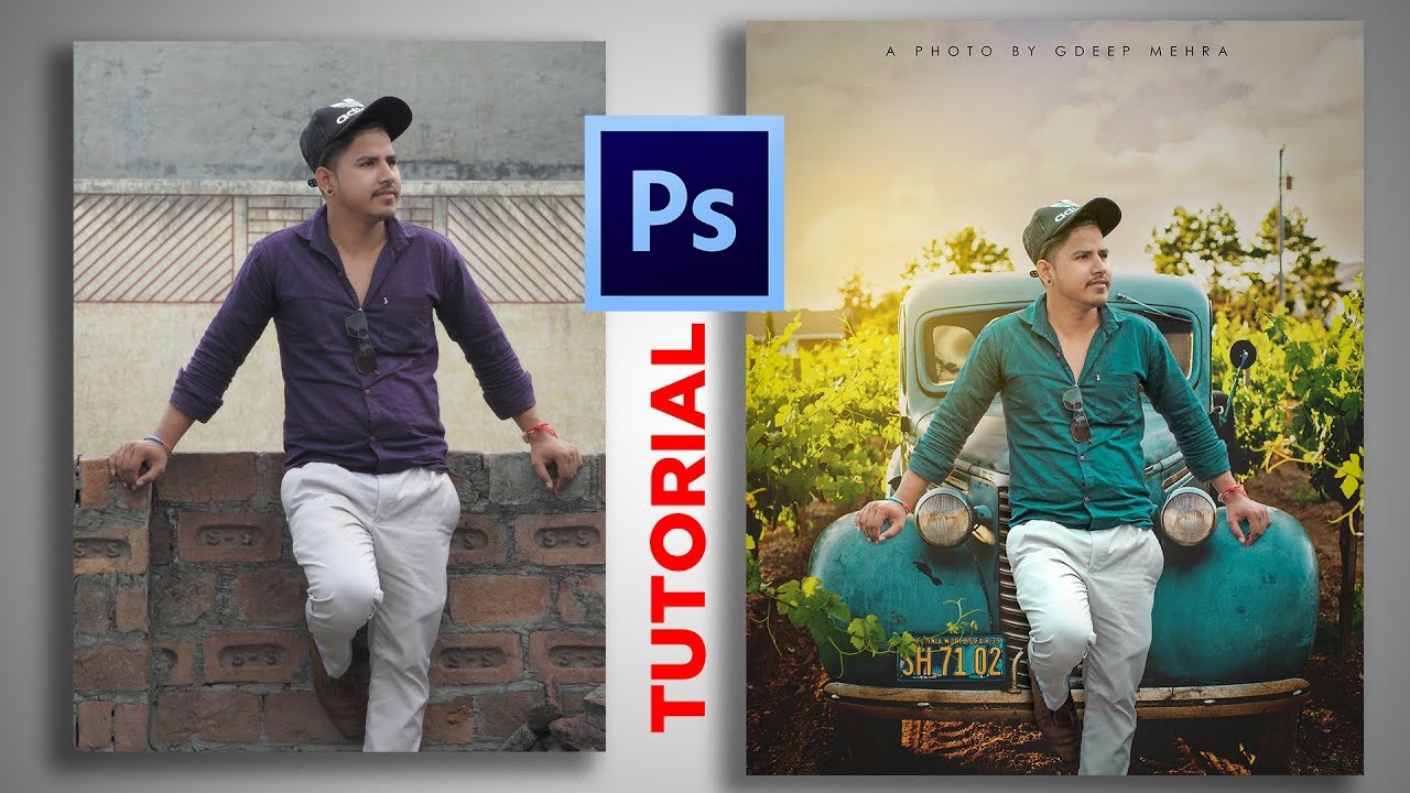 Photoshop Tutorial | Photo Manipulation Change Background & cc 2019 ...