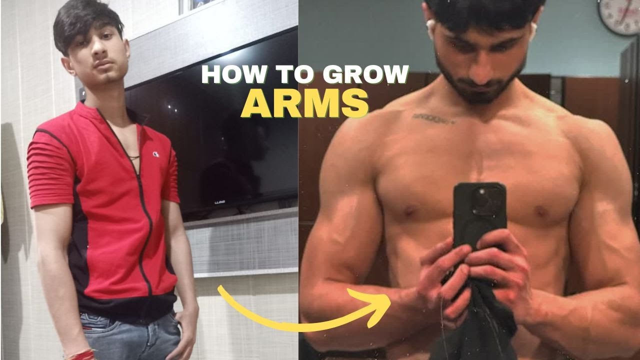 How I Grew My Arms by 6 Inches (Best Exercises) - YouTube