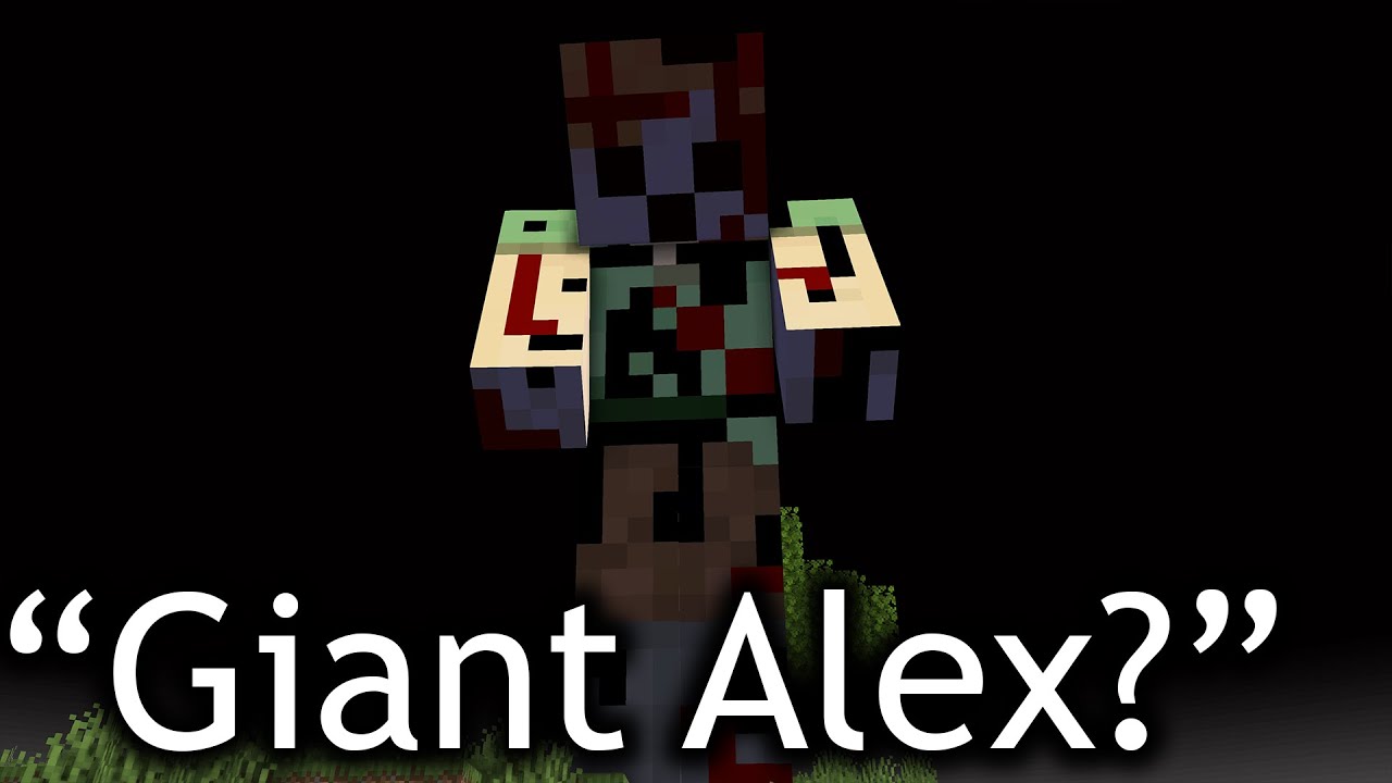 Scary Minecraft Myth - Giant alex - YouTube