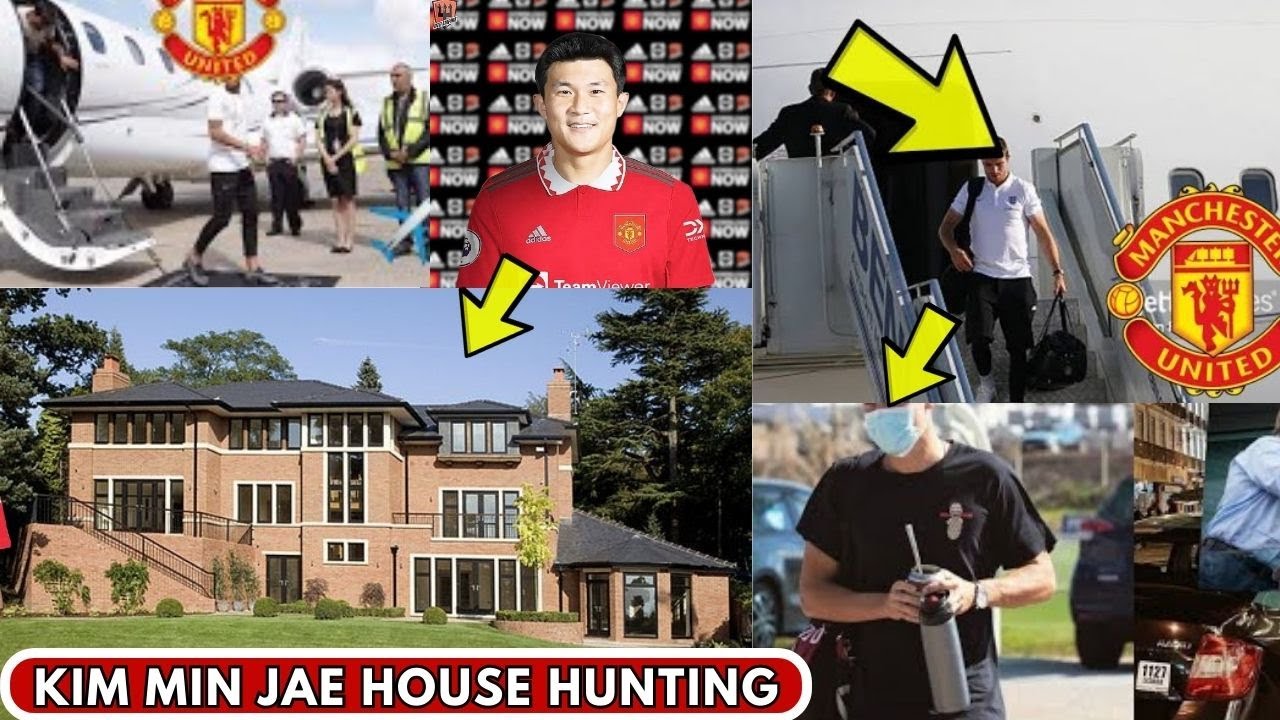 BREAKING🔥 Kim Min Jae Spotted In Manchester On House Hunt With His Wife ...