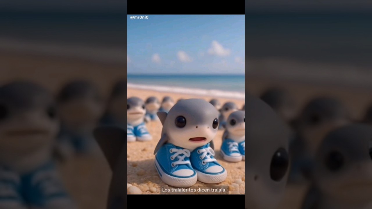 Los tralaleritos dicen tralala (que bonitos tiburones 🦈 bebes) # ...