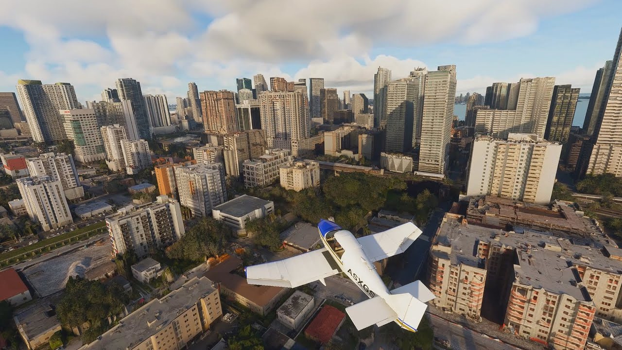 Miami, Florida, USA Microsoft Flight Simulator 2020 - YouTube