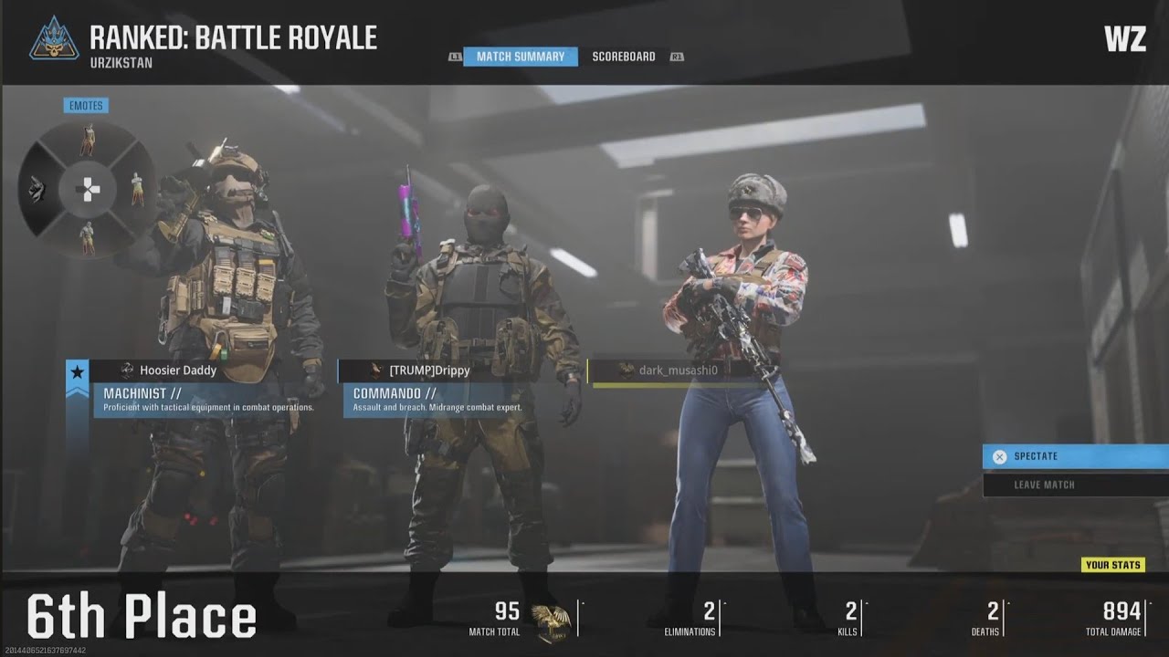 Call of Duty WZ Ranked & Prestige Master (Gold: 150 Top Finishes Award, BR 6th & 137 Elims) Part ...