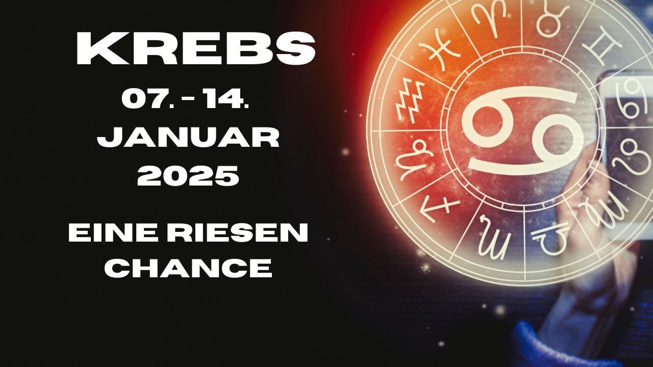 ♋💖Krebs Deine Woche vom 07. bis 14. Januar 2025💖♋ - YouTube
