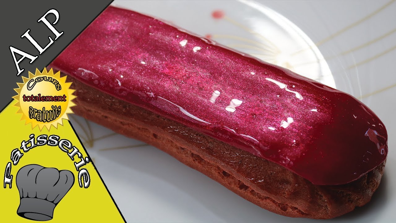 Les éclairs "Rouge Baiser"(inspiration Eclairs de Génie) - Apprendre la ...