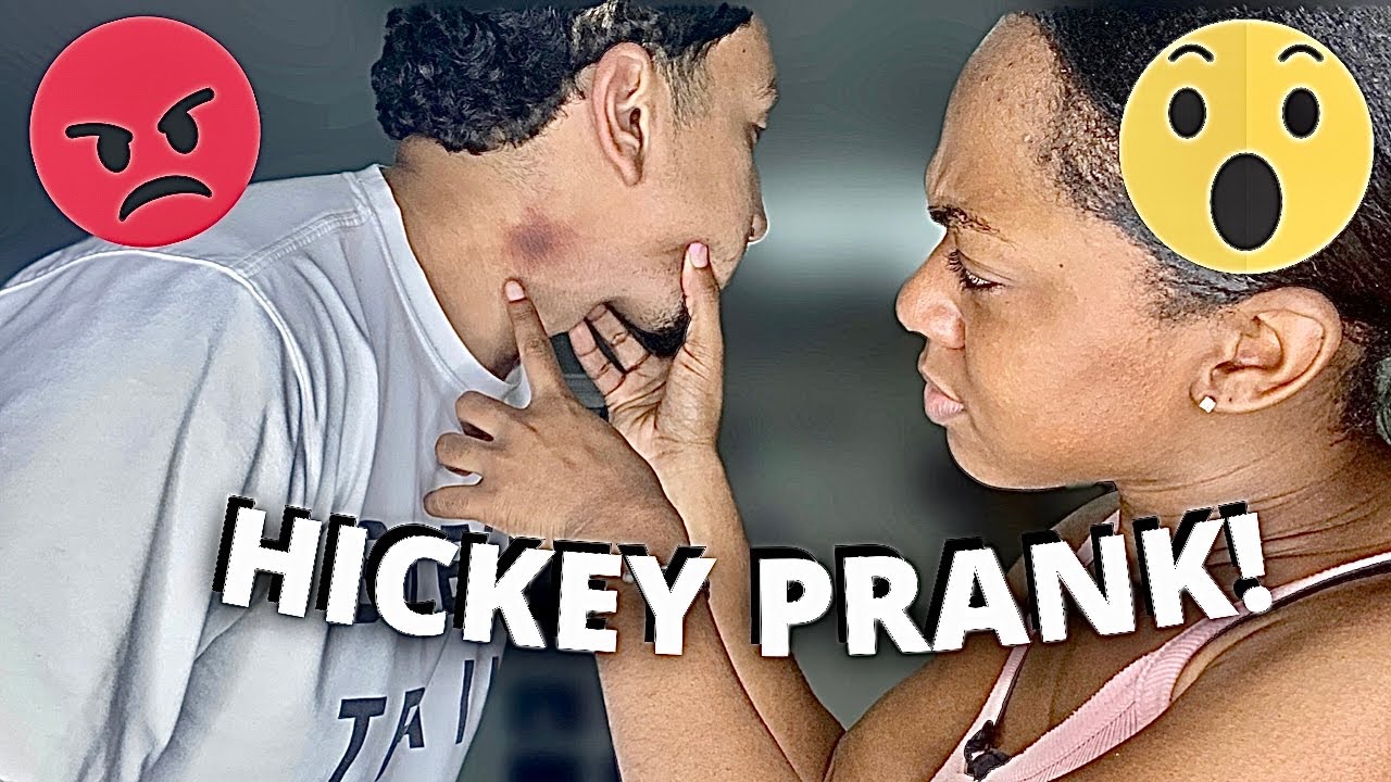 HICKEY PRANK ON MY GIRLFRIEND ! 😳 - YouTube