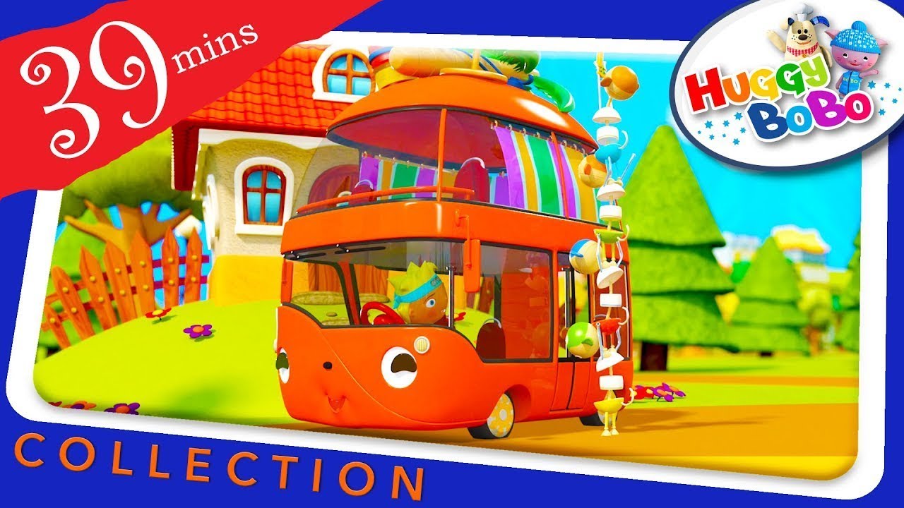 Wheels On The Bus Episode 2 | Plus Lots More Nursery Rhymes | By ...