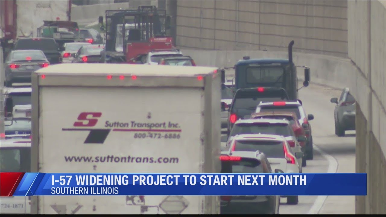 Interstate 57 expansion announced in Illinois - YouTube