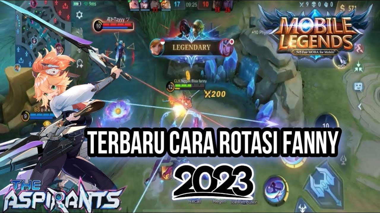 GAME PLAY RANK CARA ROTASI FANNY||ML||MOBILE LEGENDS:BANG BANG - YouTube