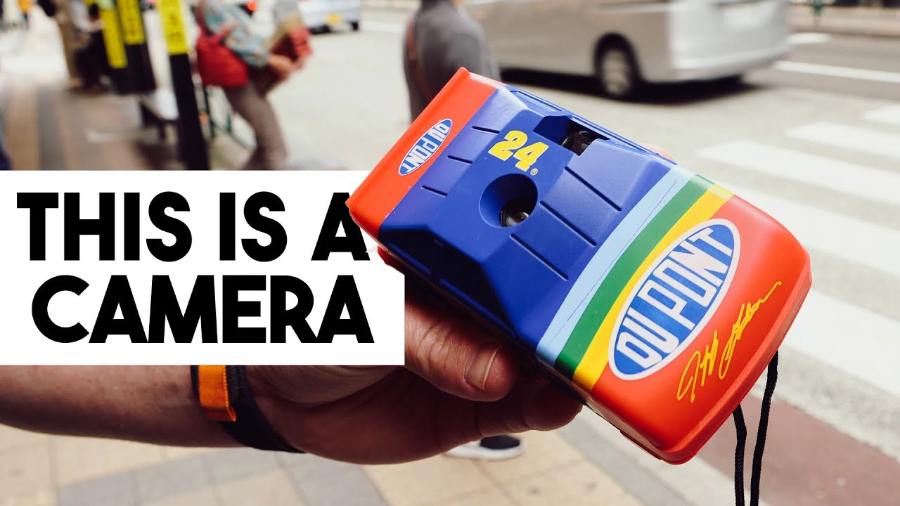 35mm Film NASCAR Camera - YouTube