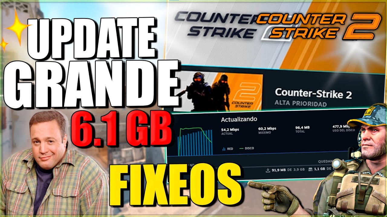 CS2 UPDATE DE 6 GB (FIXEOS Y CAMBIOS PEQUEÑOS) - YouTube