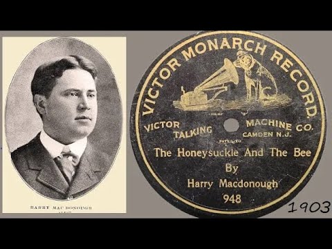 122 Year Old Victor Monarch Record: The Honeysuckle and the Bee ~ Harry Macdonough - Disc ...