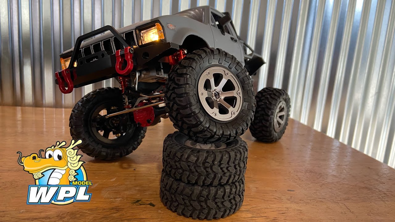 WPL C14 - Wheel and Tire Upgrade - Putting it Back Together - YouTube