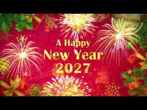 Happy New Year 2027 | Happy New Year & Merry Christmas- Best Wishes for Family, Friends & Loved Ones