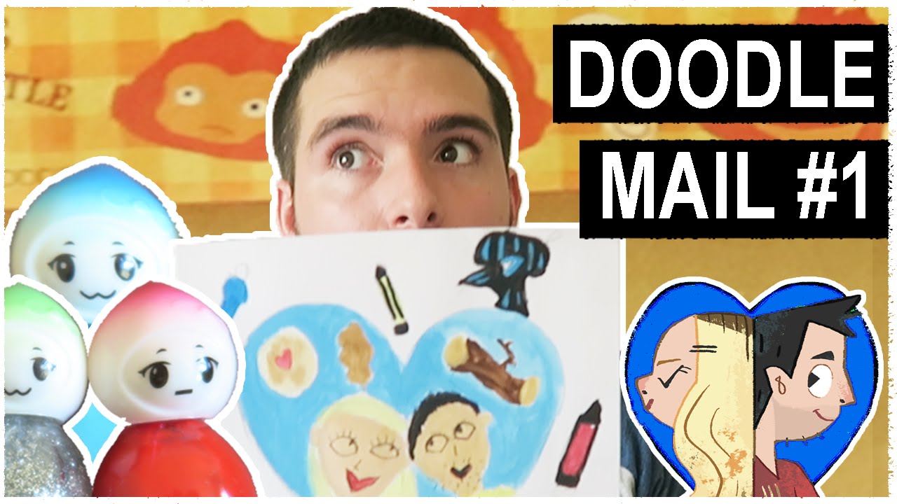 OPENING YOUR ART & LETTERS! - Doodle Mail #1 - YouTube