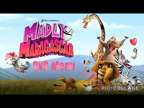 Madly Madagascar DVD Menu