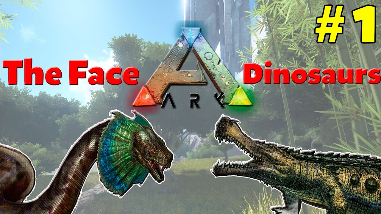 [ARK] The Face Dinosaurs # 1 การต่อสู้ระหว่างจระเข้สุดสวยและงูสุดสตรอง ...