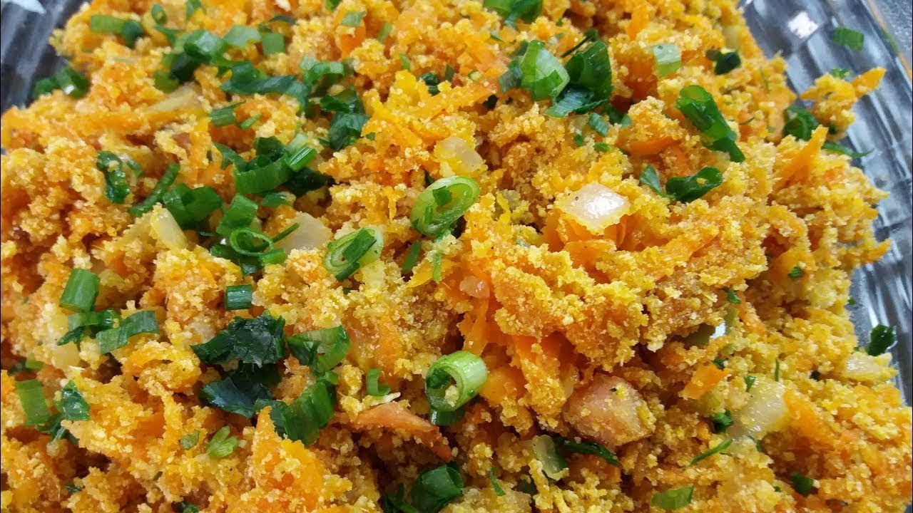 Como Fazer Farofa de Frango Desfiado Com Bacon, Simples e Deliciosa ...