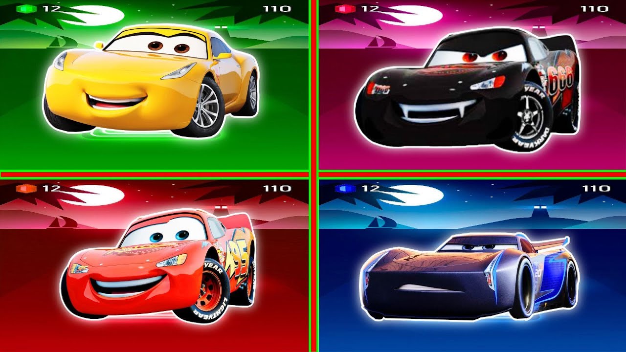 Mater 🆚Evil Lightning McQueen ⚡🆚 Cars Mater Exe 🆚 Lightning McQueen 95⚡ ...