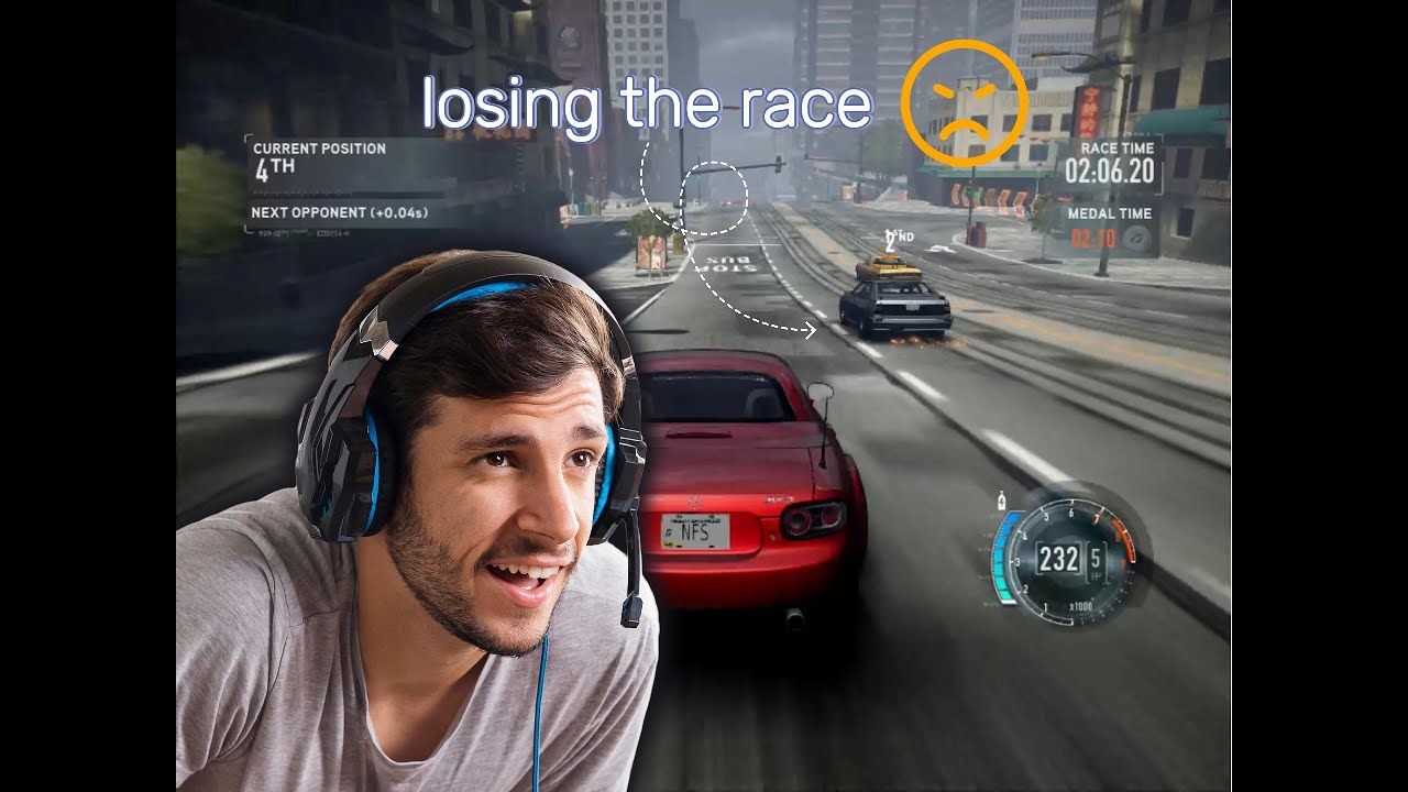 I almost lost the race-Need For Speed - YouTube