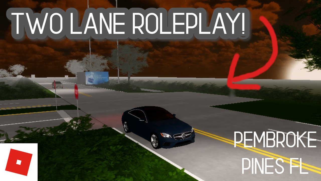 TWO LANE Roleplay!!! (Pembroke Pines FL) (OPR) (Roblox) - YouTube