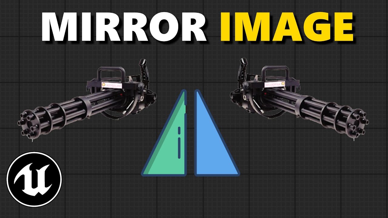 How To Mirror An Image In Widget In Unreal Engine 5 - YouTube