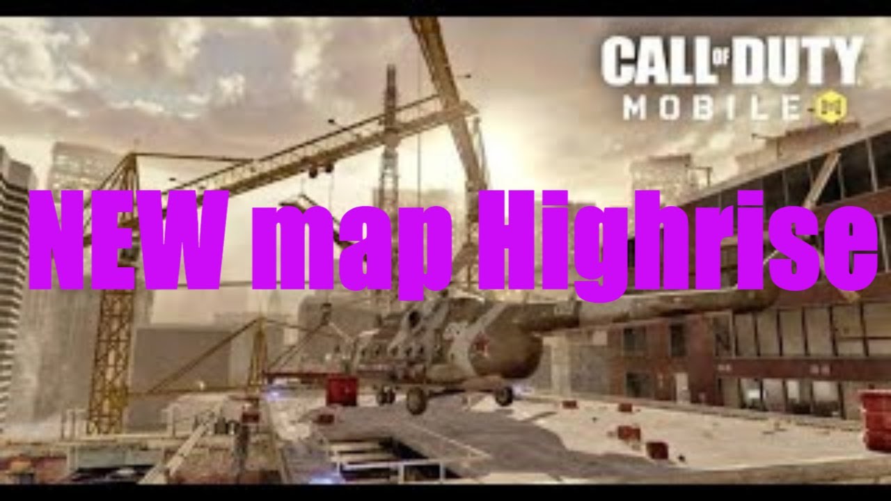 NEW map Highrise playing team deathmatch cod mobile - YouTube