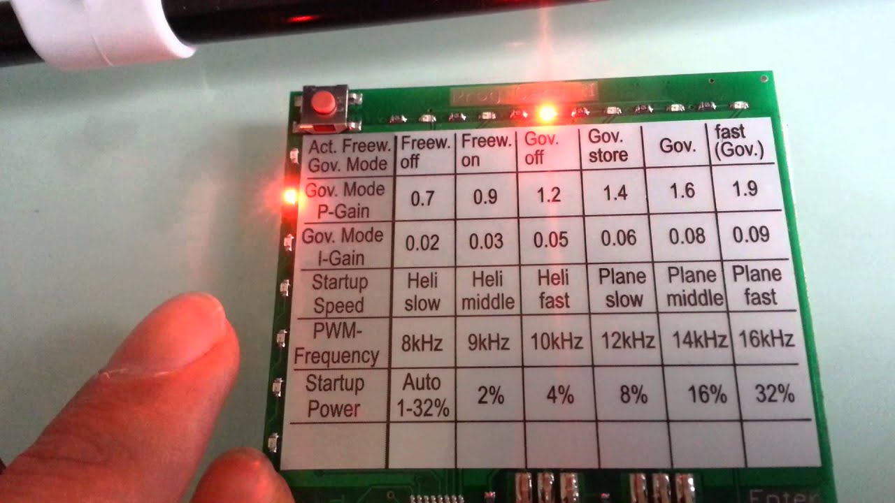 Yep-Yge Esc Programlama kartı kullanımı - YouTube
