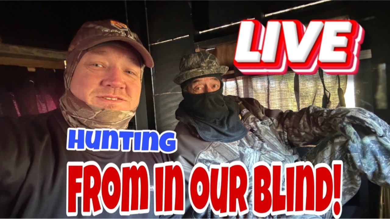 Off The Hook Outdoors is 🔵Live!🔵 Join Us for a Live Deer Hunt: Watch ...