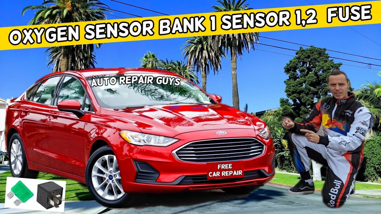 FORD FUSION OXYGEN SENSOR BANK 1 SENSOR 1,2 FUSE 2013 2014 2015 2016 2017 2018 2019 2020 - YouTube