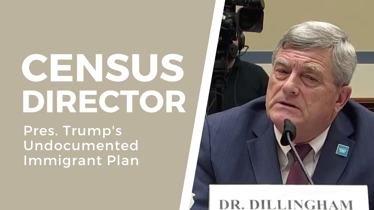 Census Director Steve Dillingham Pressed On Pres. Trump's Plan - YouTube
