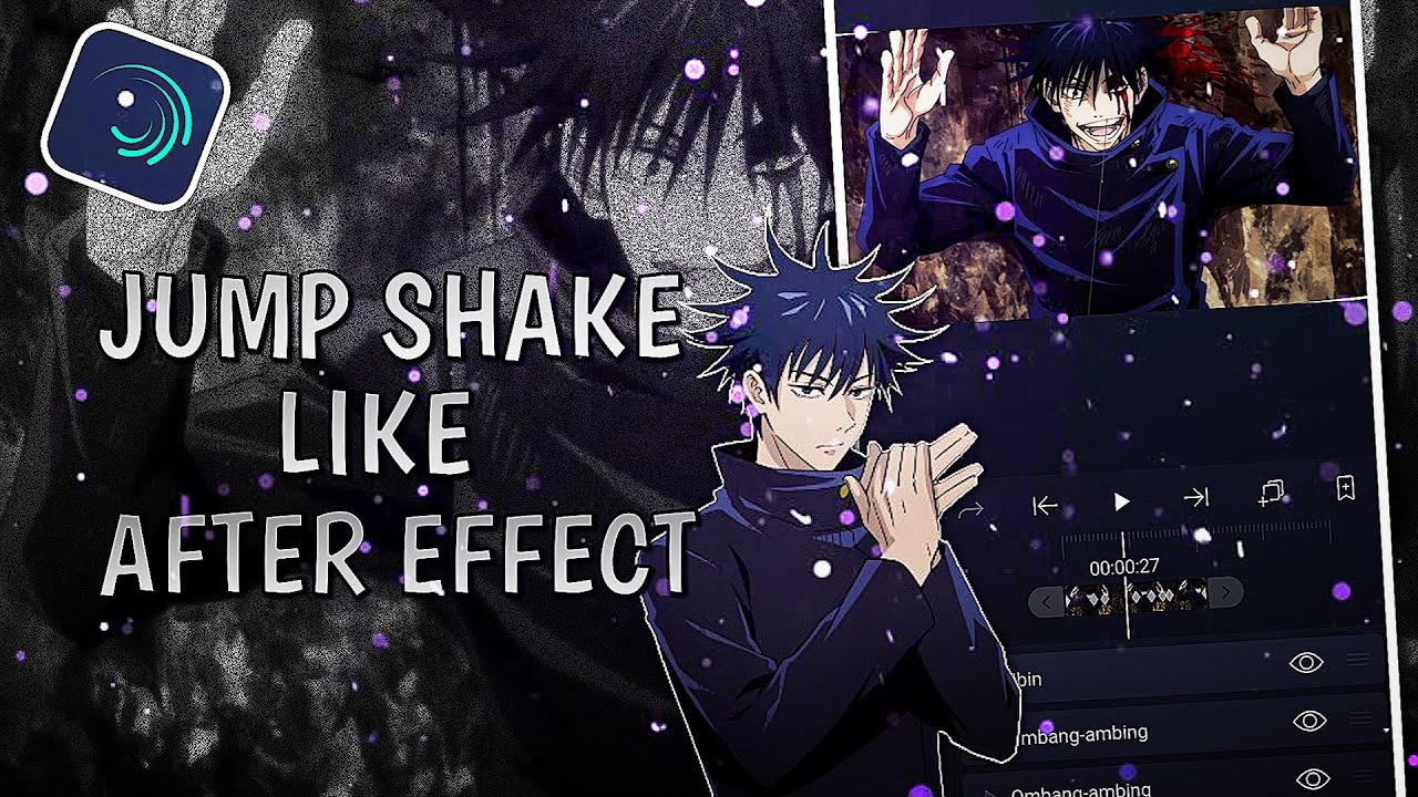 Tutorial Jump Shake AMV | Alight Motion - YouTube