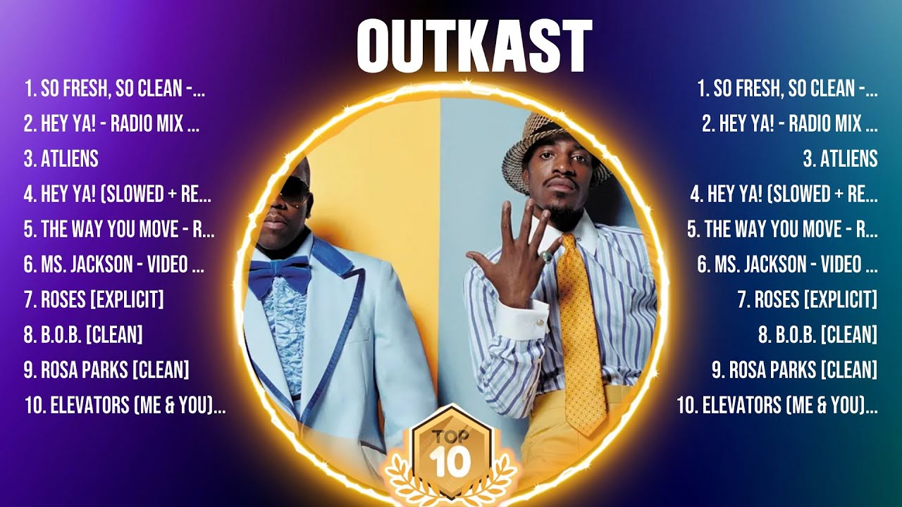 OutKast Top Hits Popular Songs - Top 10 Song Collection - YouTube