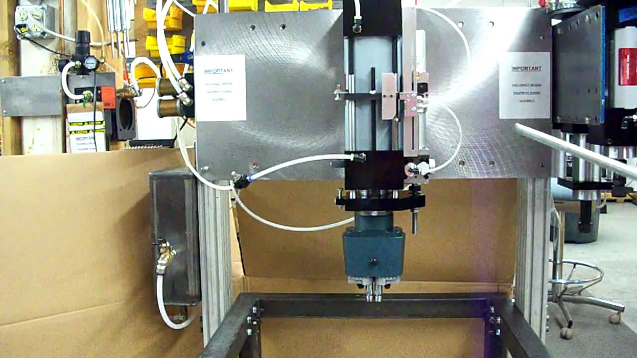 Automatic Drill with Skip Feed for Voids - YouTube